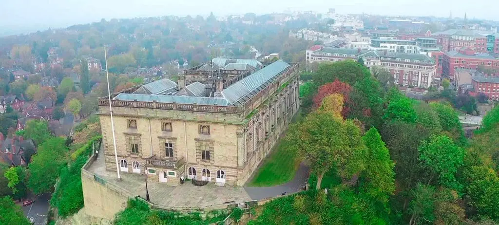 Nottingham Castle | Aerial Drone Survey by Sky Revolutions